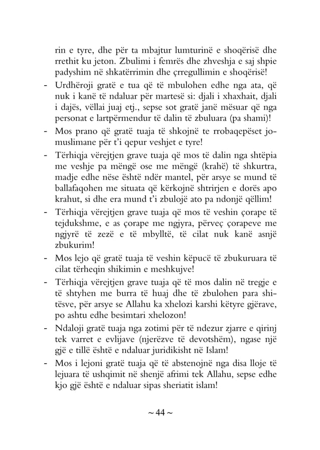 Ahmed izzuddin el bejanunij - 400 keshilla islame | PDF