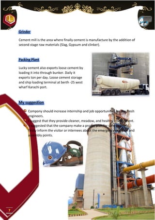 Cement Processing Report | PDF
