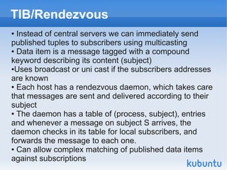 Distributed Coordination-Based Systems | PDF