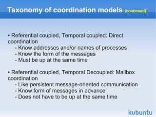 Distributed Coordination-Based Systems | PDF