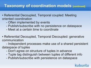 Distributed Coordination-Based Systems | PDF