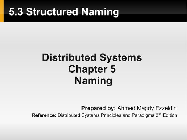 Distributed Systems Naming | PDF