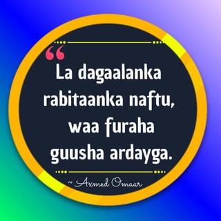 Ahmed Omaar Somali Quotes - Xikmad iyo Murti.pdf
