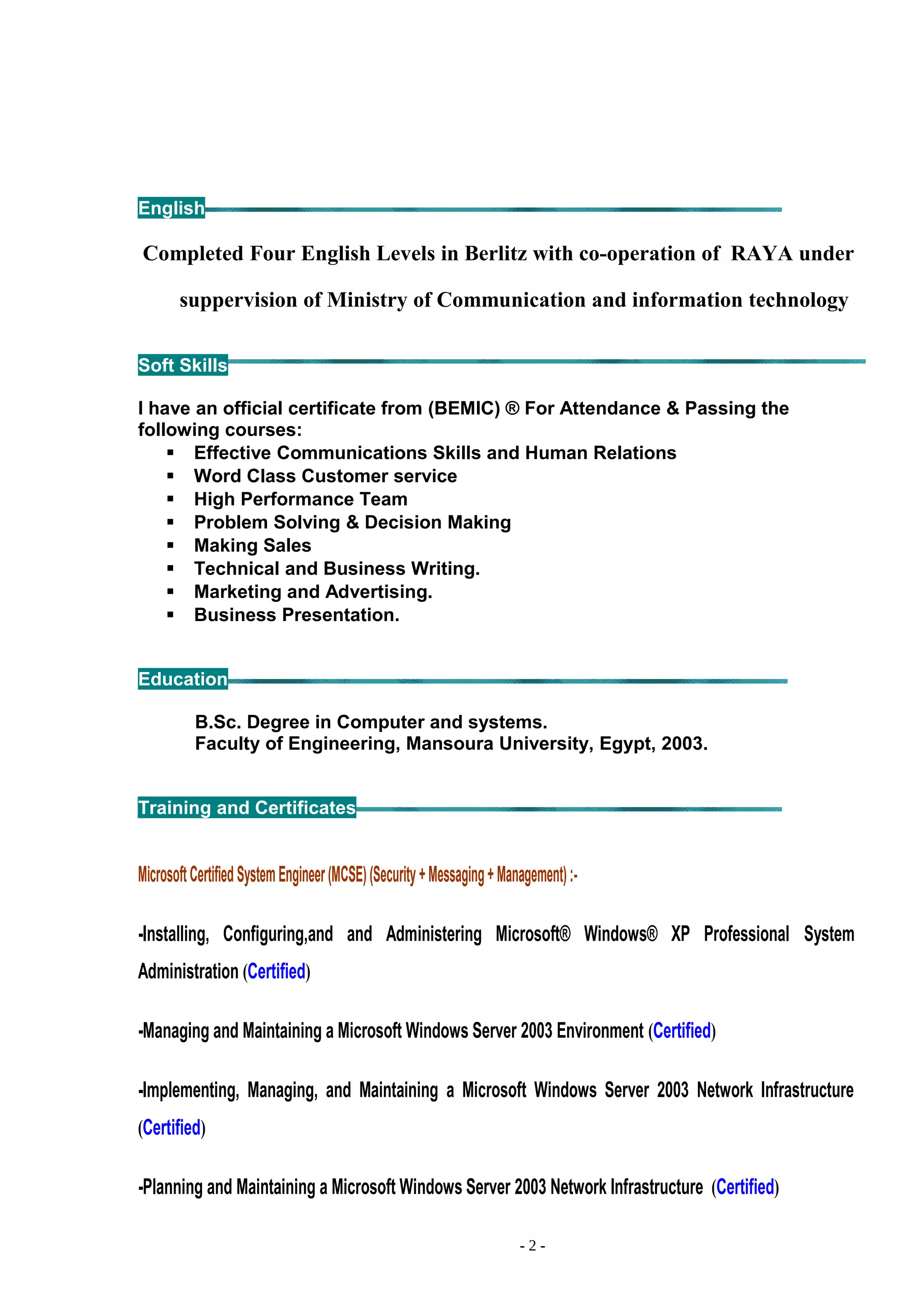 Ahmed Saad Raslan | PDF