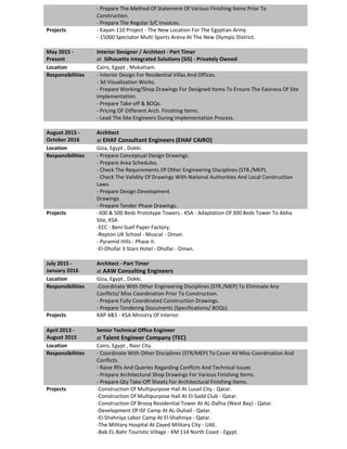 Ahmed sallam CV | PDF