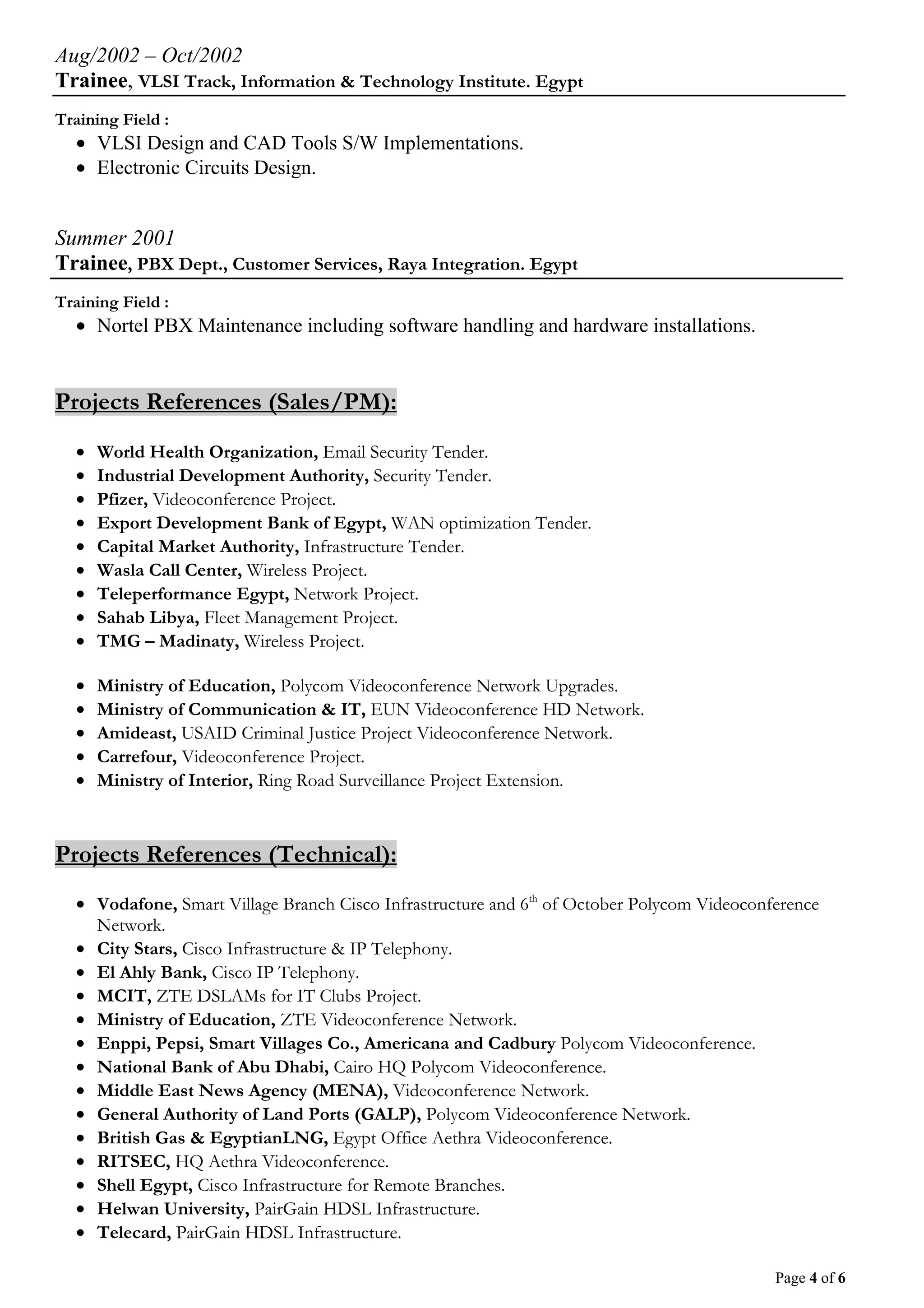 Ahmed Soliman Cv Pdf