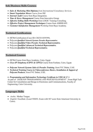 Ahmed Soliman CV | PDF