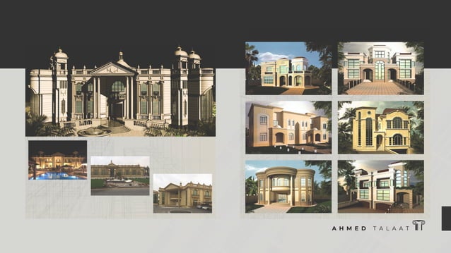 AHMED TALAAT ARCHITECTURE PORTFOLIO .pdf | Civil Engineering Industry | Industries
