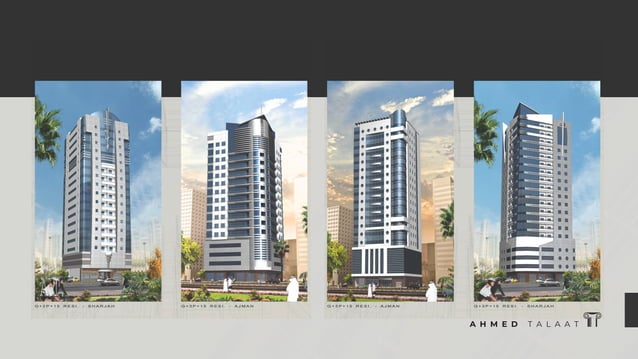 AHMED TALAAT ARCHITECTURE PORTFOLIO .pdf | Civil Engineering Industry | Industries