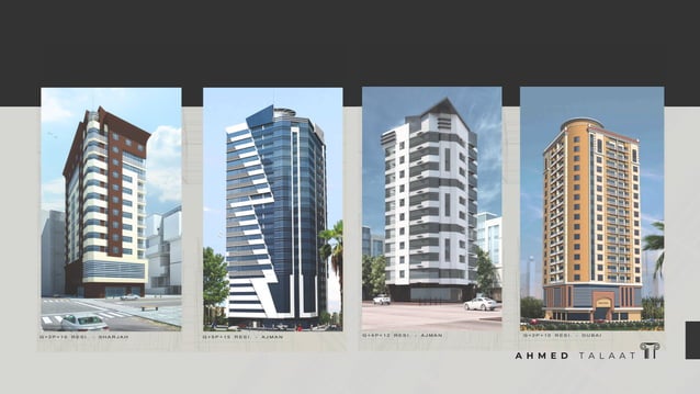 AHMED TALAAT ARCHITECTURE PORTFOLIO .pdf | Civil Engineering Industry | Industries