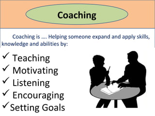 Coaching & Mentoring | PPT