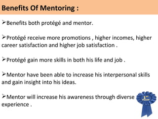 Coaching And Mentoring Ppt