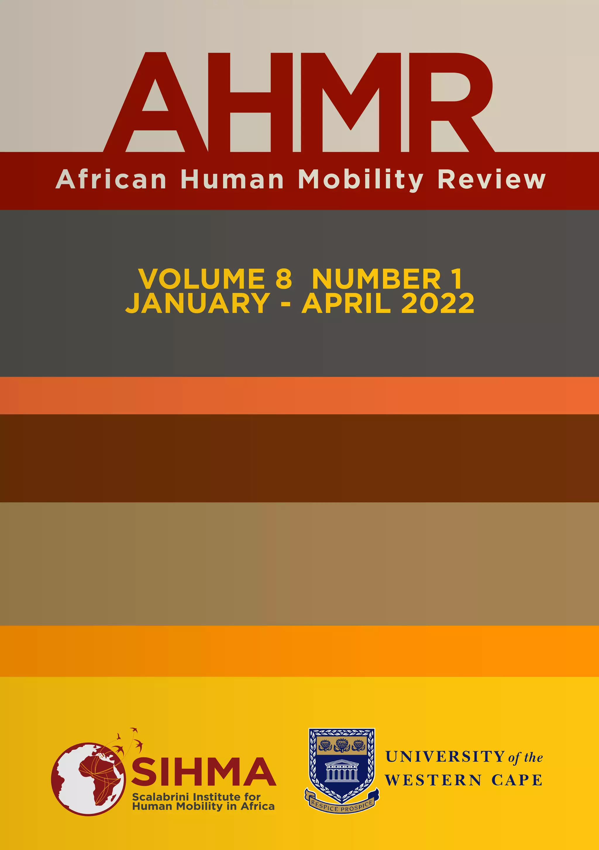 AHMR Volume 8 Number 1 Jan- April 2022 | PDF