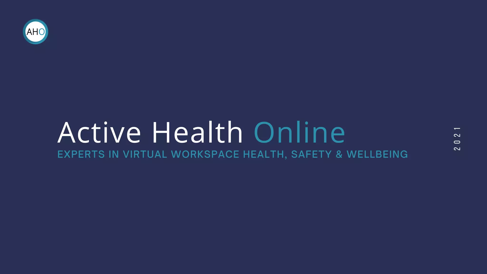 Active Health Online Virtual Workstation Ergonomic, WHS + Wellbeing ...