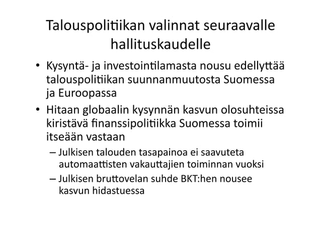 Jussi Ahokas & Lauri Holappa: Ankeudesta aurinkoon -diat 1.4.2015