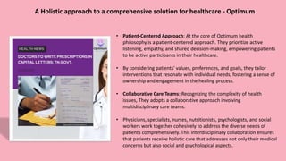 A Holistic approach to a comprehensive solution for healthcare ...