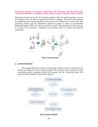 A honeynet framework to promote enterprise network security | PDF | Home Security | Home & Garden