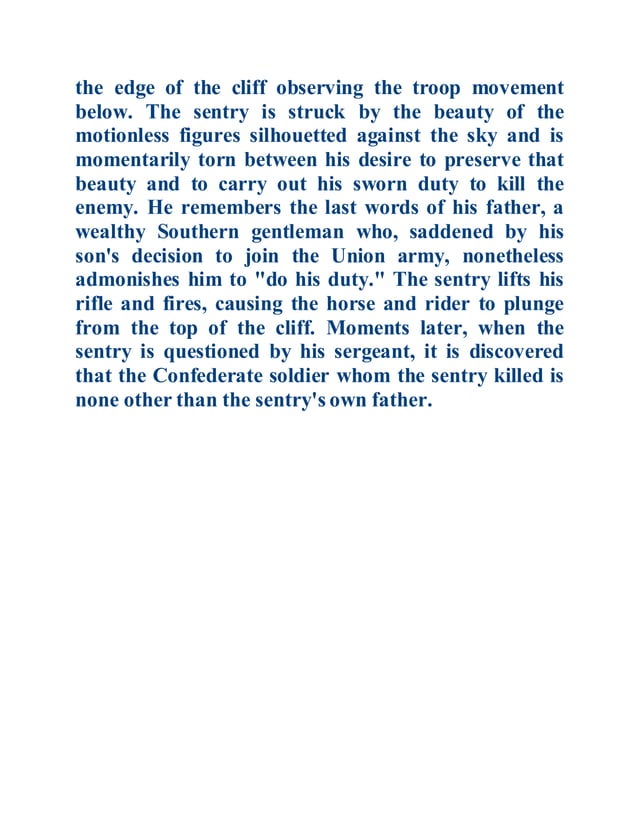 A horseman in the sky | PDF