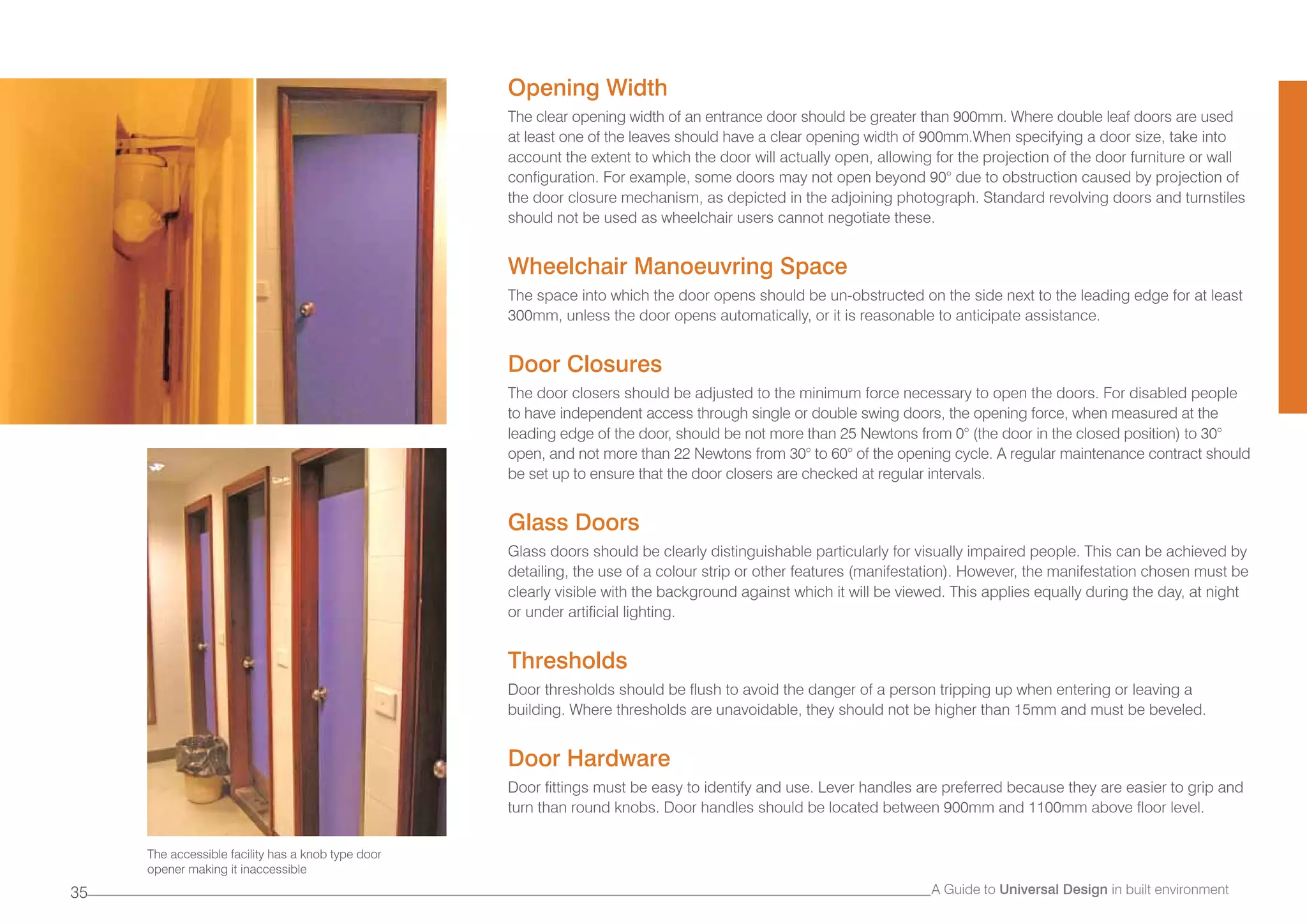 A Hotelier's Guide to Universal Design by AccessAbility | PDF