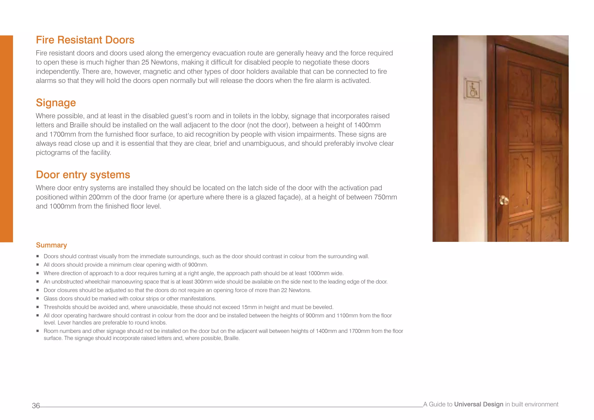 A Hotelier's Guide to Universal Design by AccessAbility | PDF