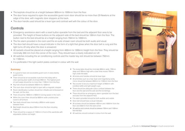 A Hotelier's Guide to Universal Design by AccessAbility | PDF