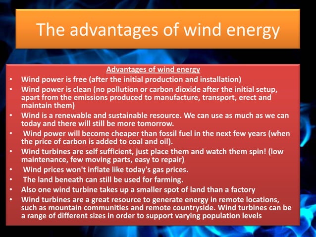 Wind and wave energy | PPTX