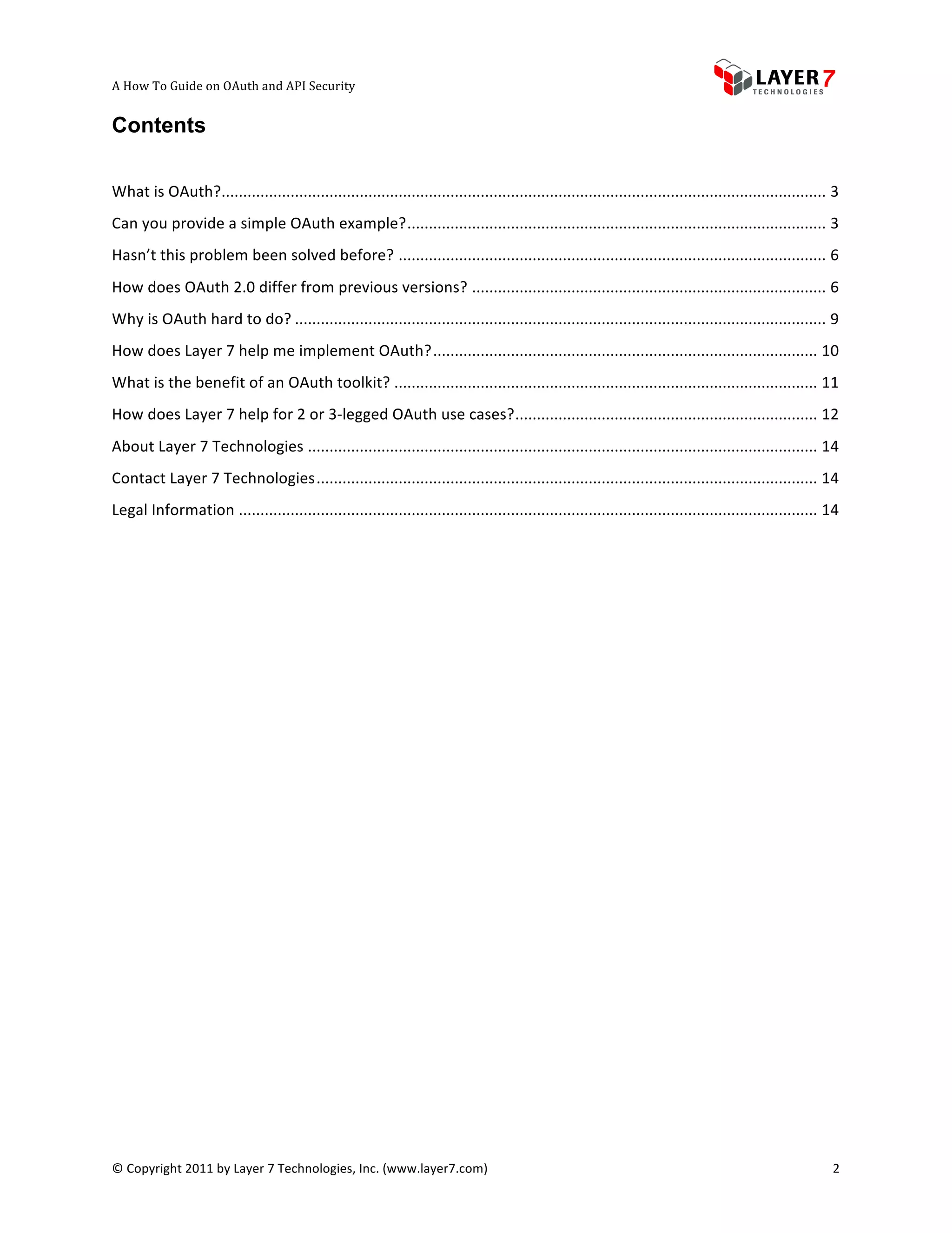 A How To Guide To Oauth And Api Security Pdf
