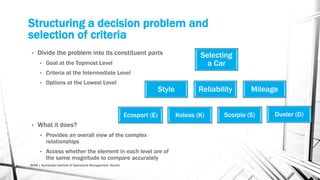 Analytic Hierarchy Process AHP | PDF