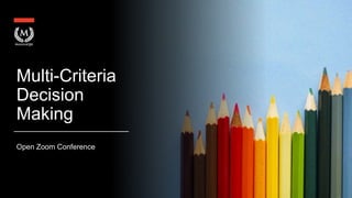 Multi-criteria Decision Making dengan Advance Hierarchy Process | PPTX ...