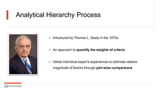 Multi-criteria Decision Making dengan Advance Hierarchy Process | PPTX