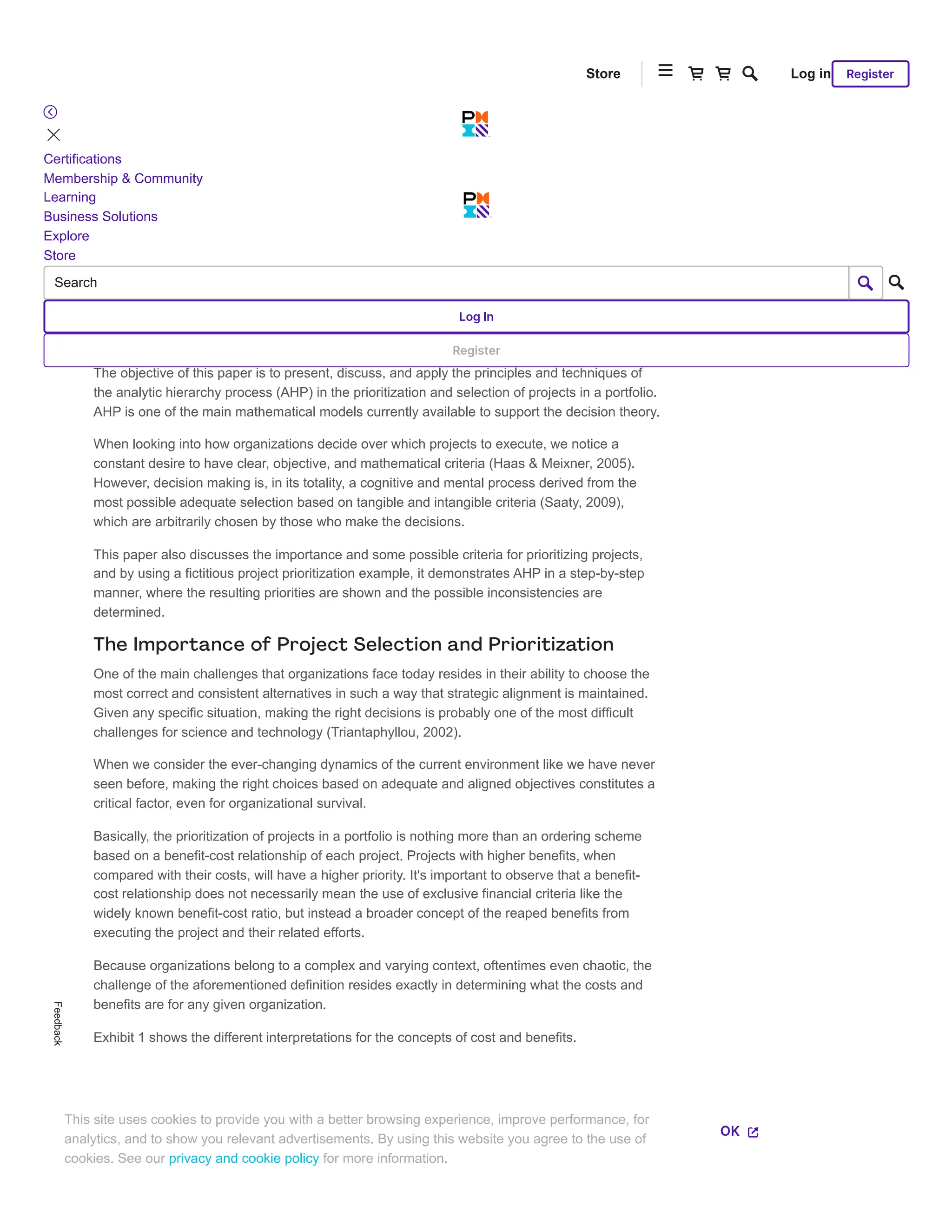 Analytical Hierarchy Process with examples.pdf | Business | Business and Finance