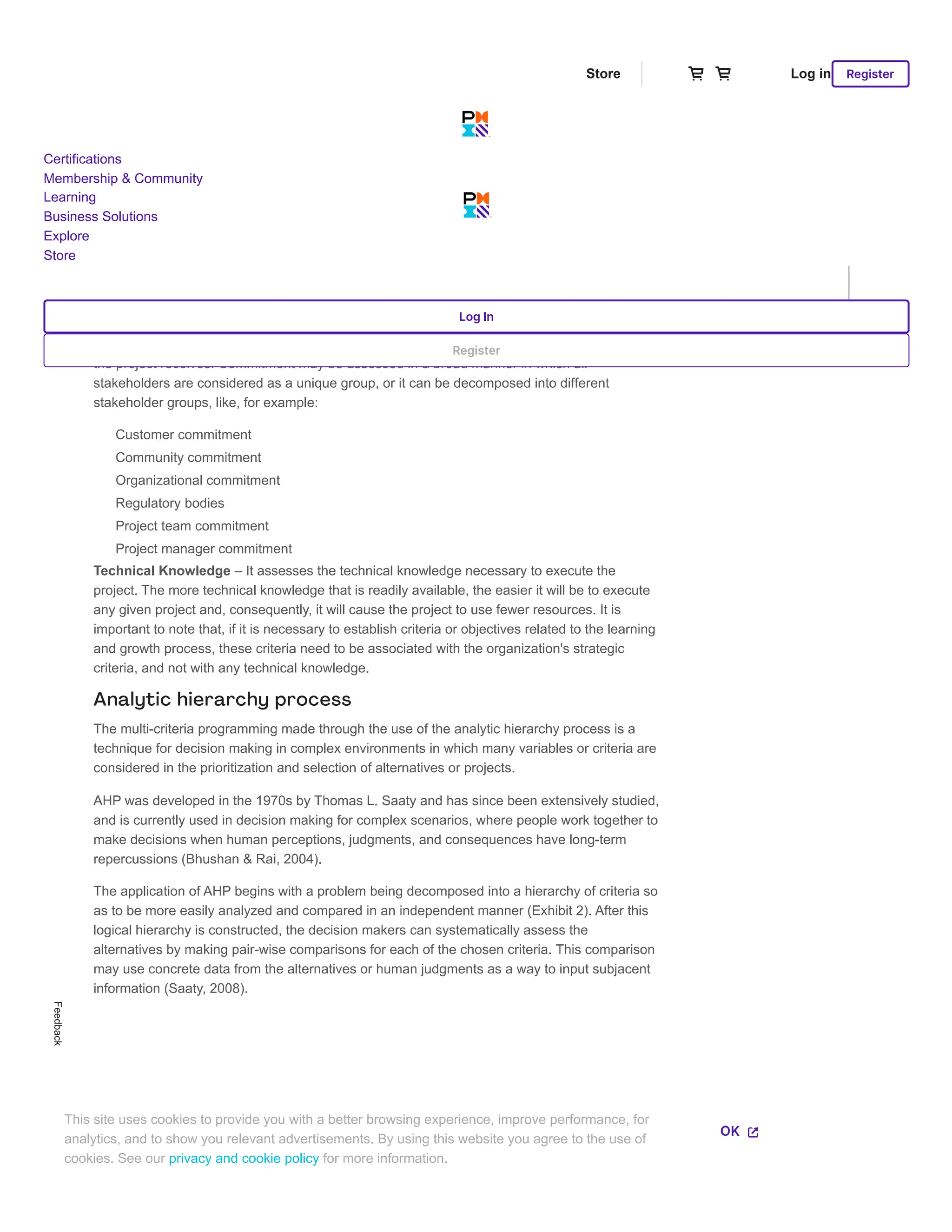 Analytical Hierarchy Process with examples.pdf | Business | Business and Finance