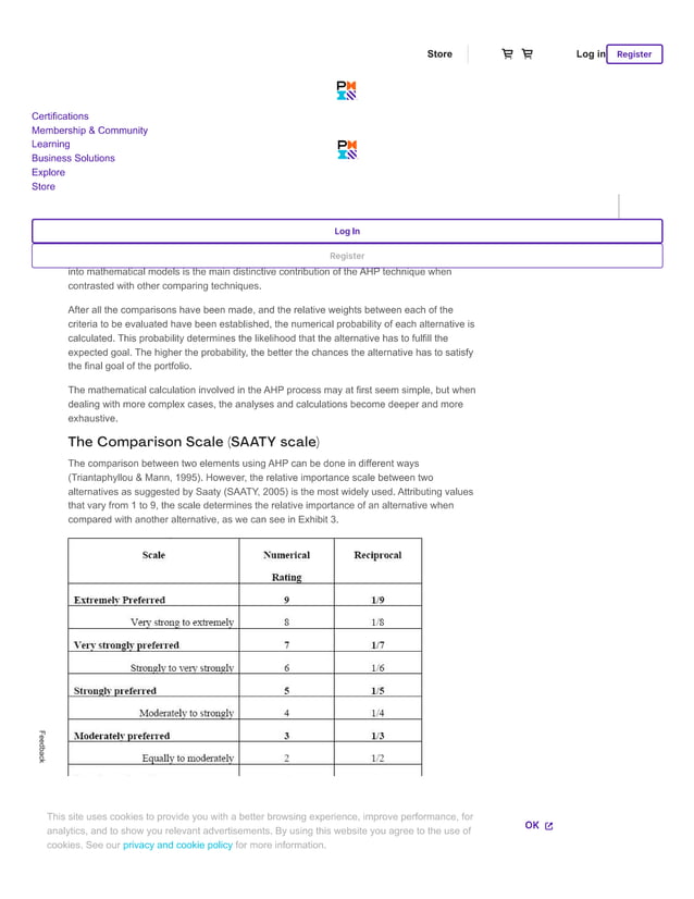 Analytical Hierarchy Process with examples.pdf | Business | Business and Finance
