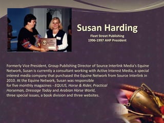 2011 AHP Champion Award Presentation | PPTX | Equine Sports | Sports