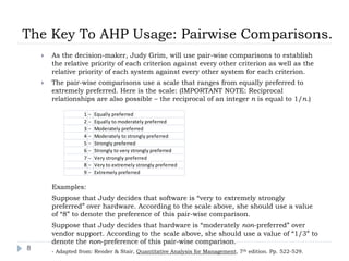 Ahp calculations | PPT