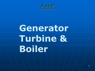 A H P Control Room In plant pump House BPH.pptx