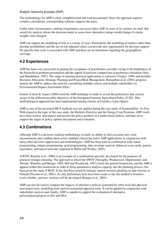 AHP model for qualitative research study | PDF