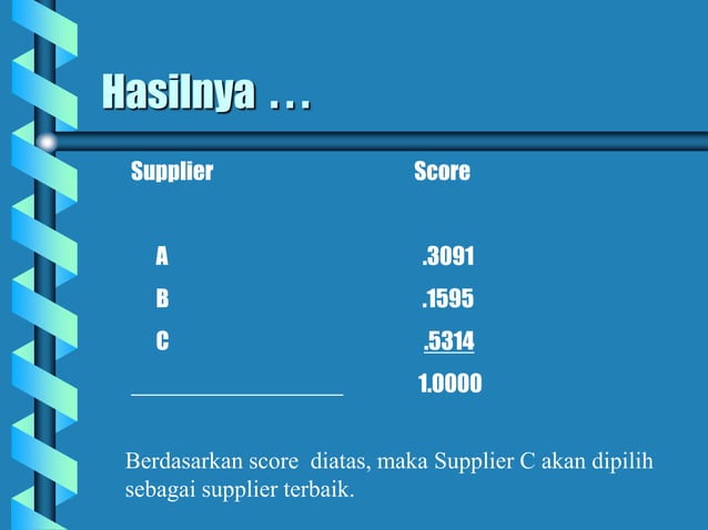 AHP pemilihan supplier_dipakai di kelas.pptx