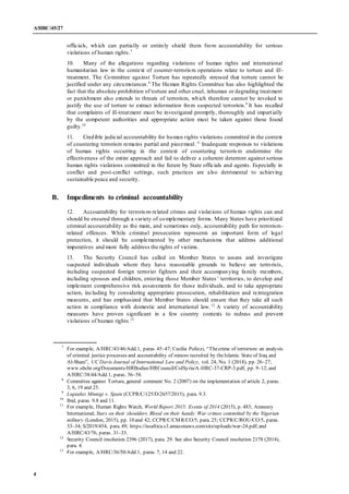 Terrorism and Human Rights | PDF