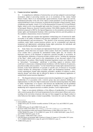 Terrorism and Human Rights | PDF