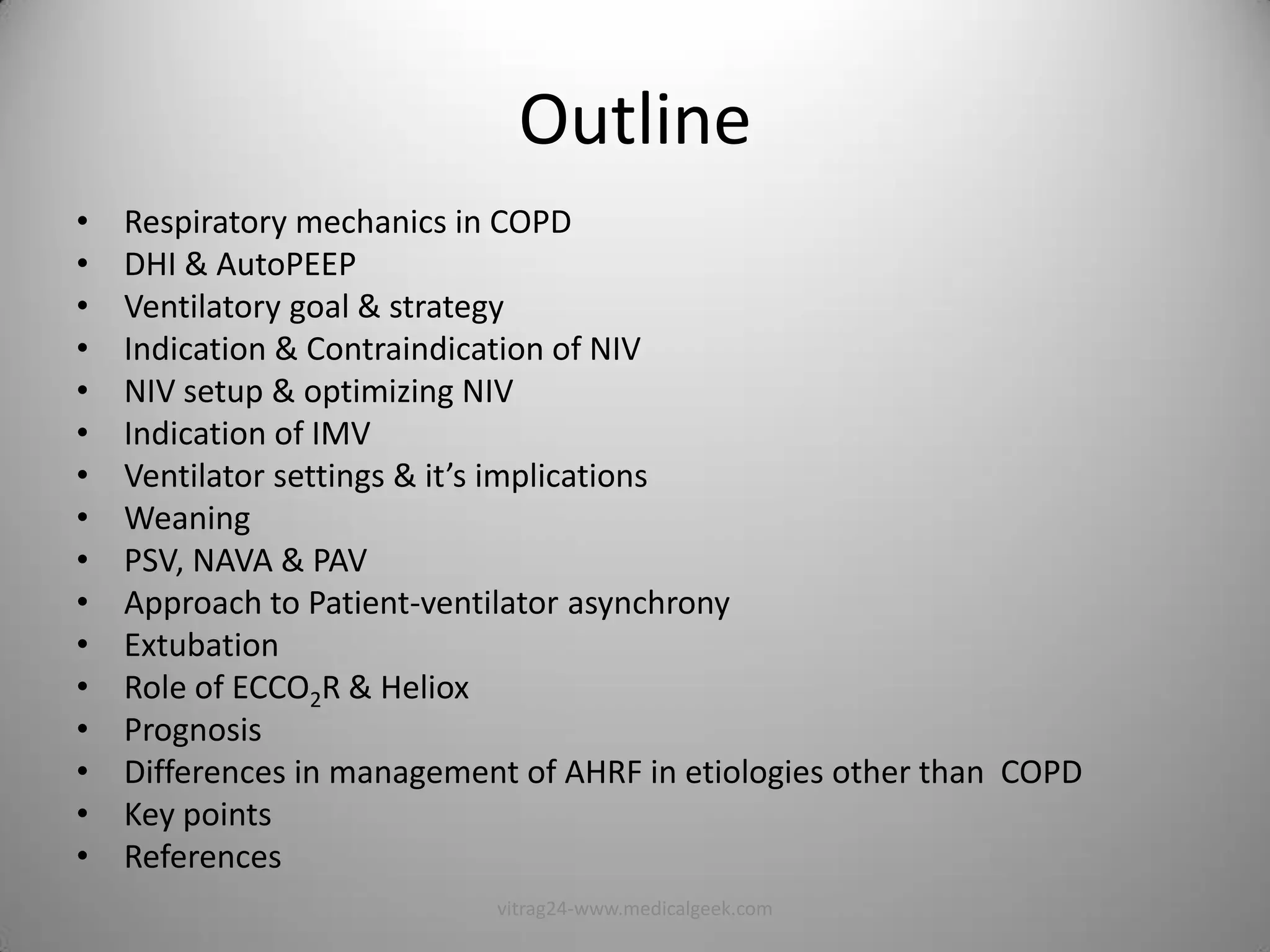 Ventilatory management of Acute Hypercapnic Respiratory Failure | PDF
