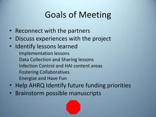 Ahrq Hai Collab Meeting 7.13 14.2009