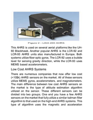 Ahrs navigation mechanism and applications | DOCX