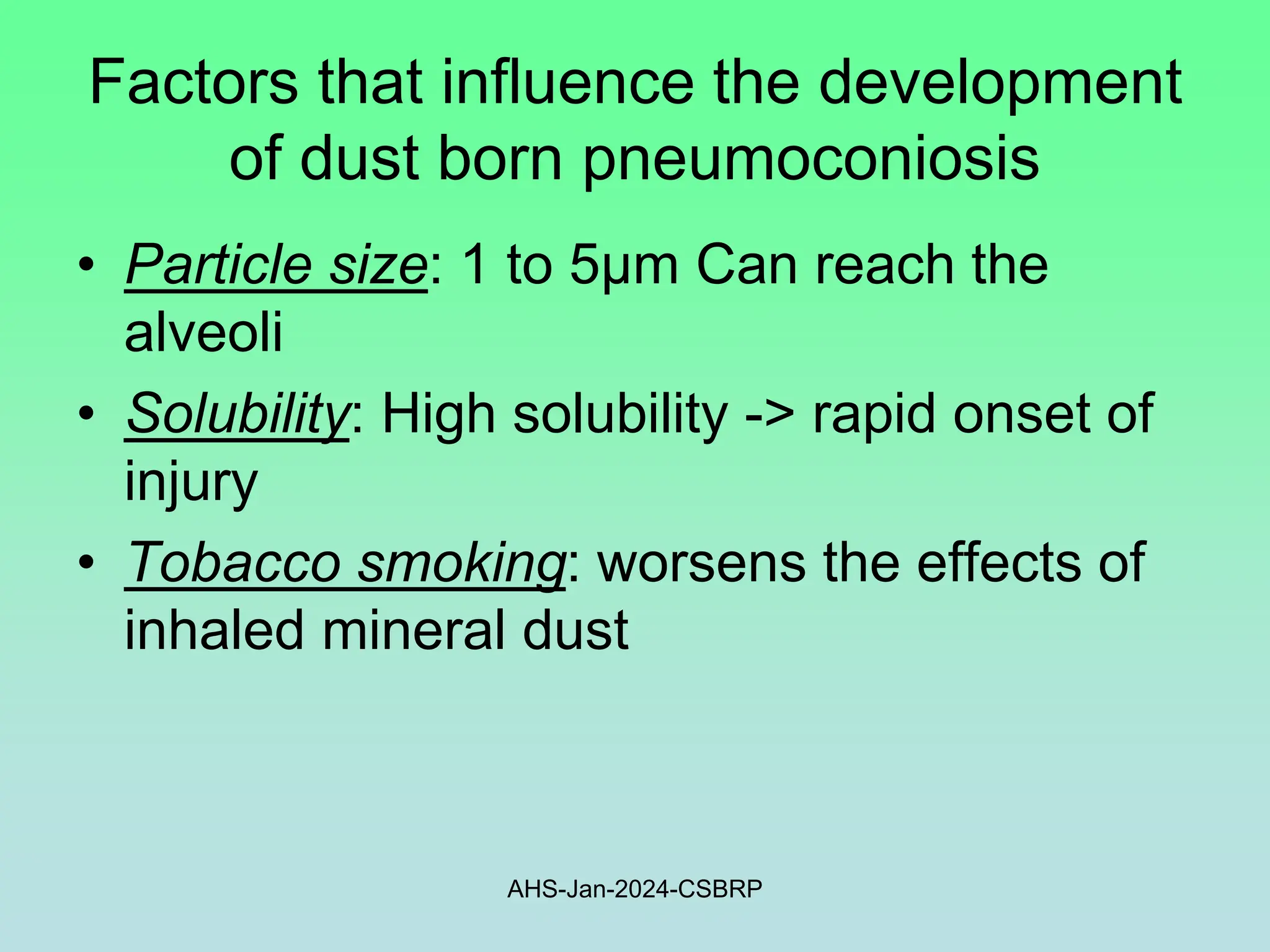 Pneumoconiosis, Lung disease, Dust disease | PPT