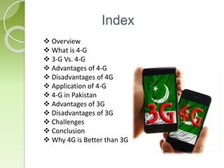 4G presentation | PPTX