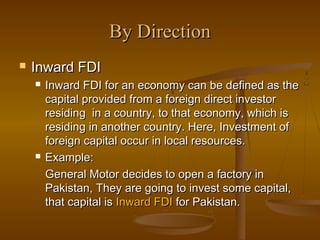 What is FDI and how to attrect FDI in countary? | PPT