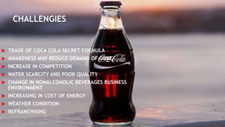 Final Report on coca cola pakistan | PPT