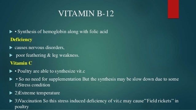 Nutritional Diseases Caused By Vitamins Deficiencies in Animals