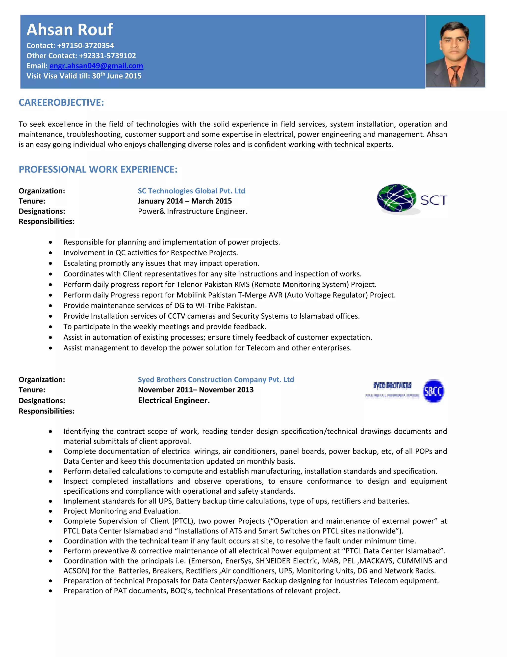 Ahsan Rouf Resume | PDF