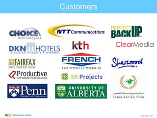 Ahsay Cloud Backup System v7 | PPT